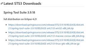 STS 4/STS 3 설치 및 환경 설정하기 - Snug Archive